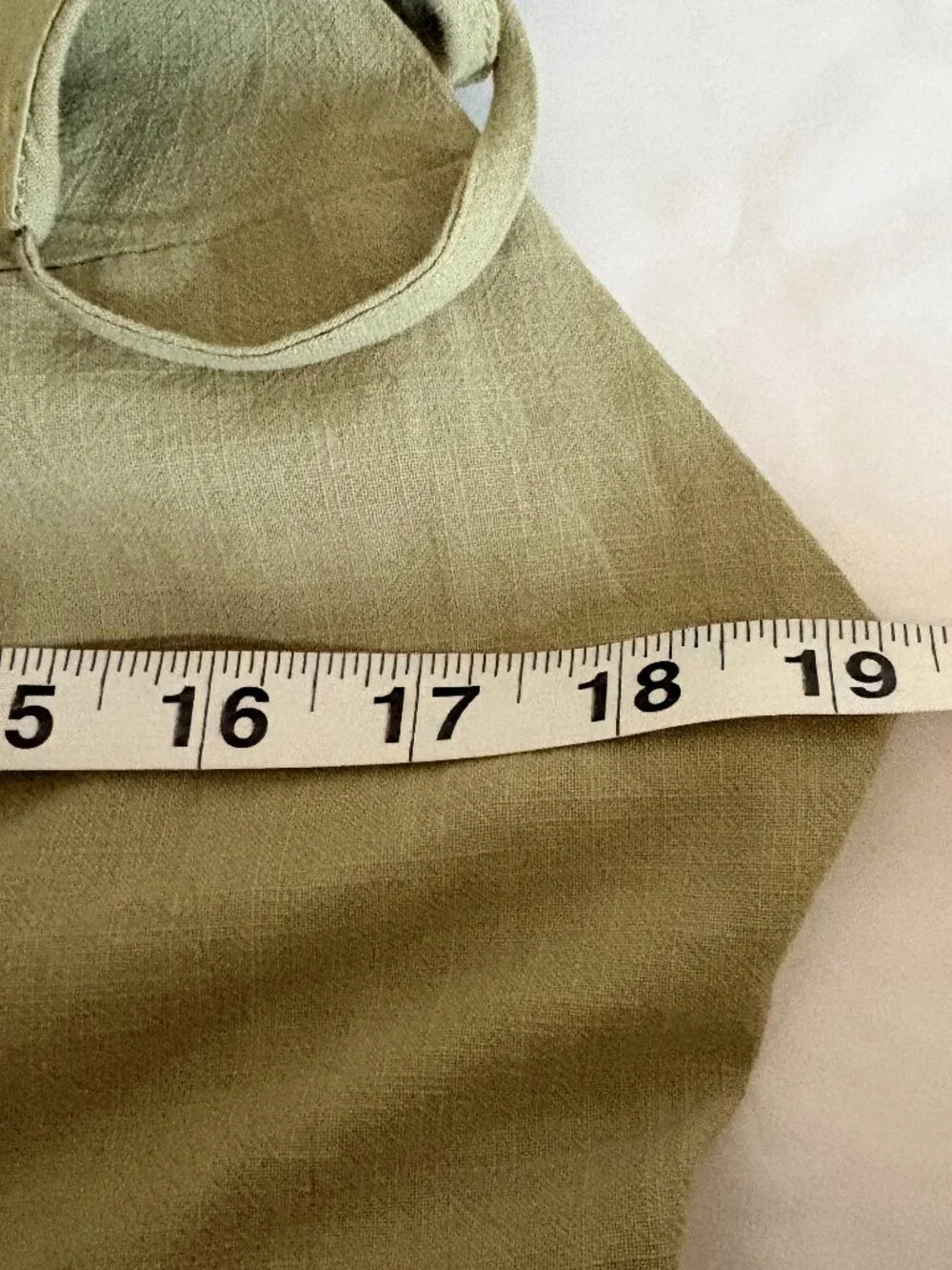 Commense | Dresses | Commence Woman Sage Green Linenviscose Halter ...